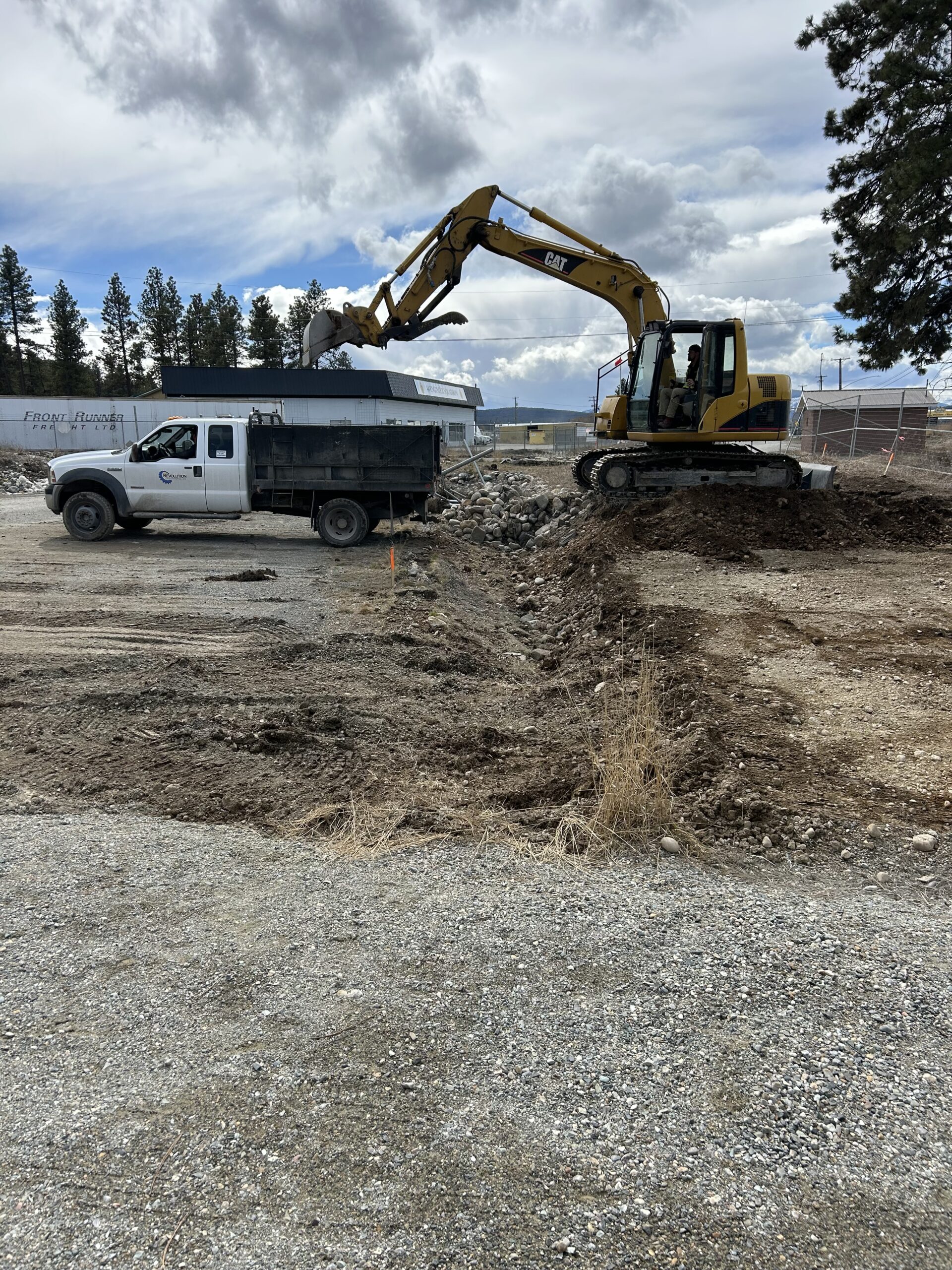 Cranbrook Fire Zone Parking Lot - Revolution Earthworks