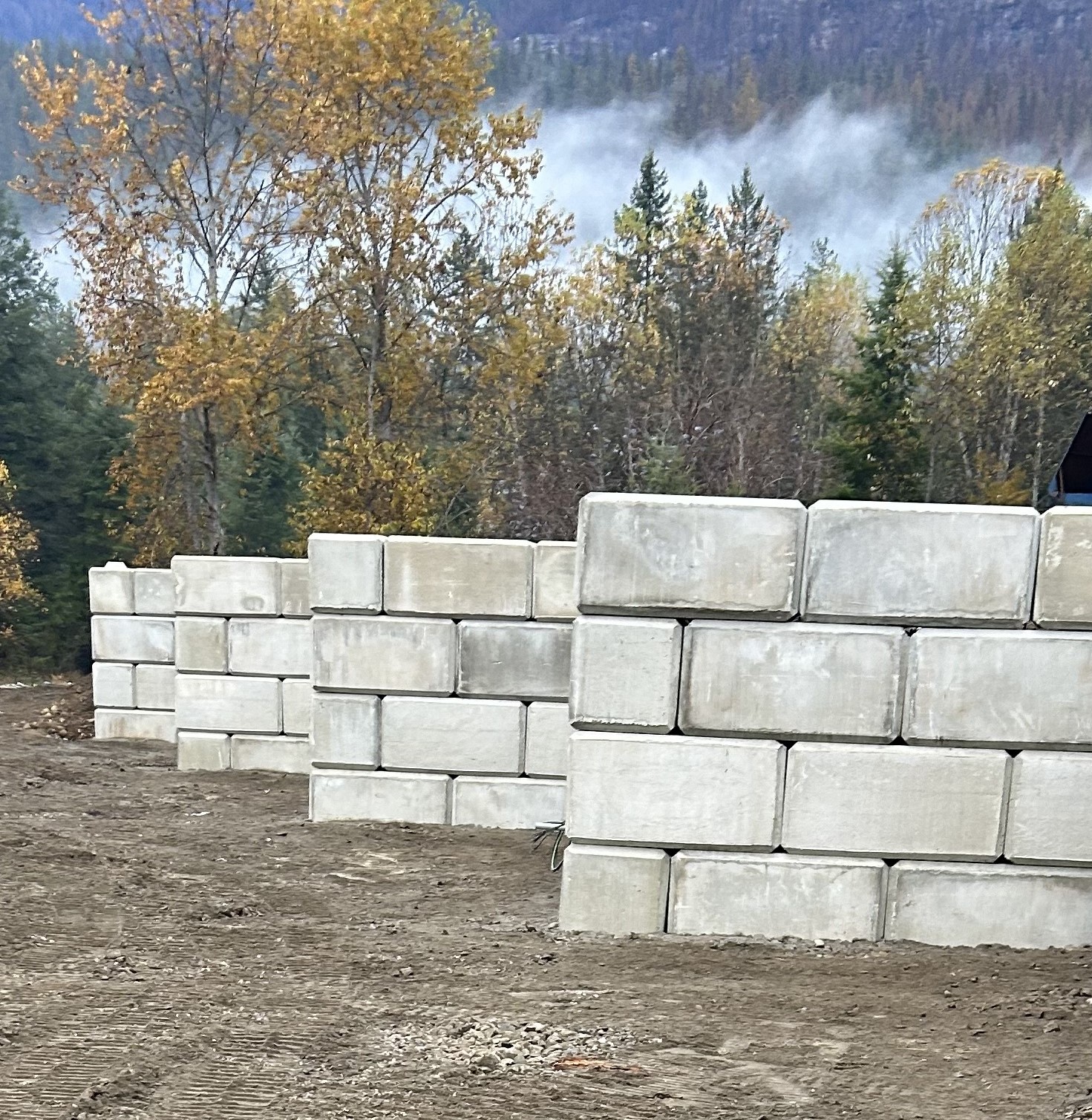 Retaining Walls & Erosion Control | Revolution Earth Works Ltd.